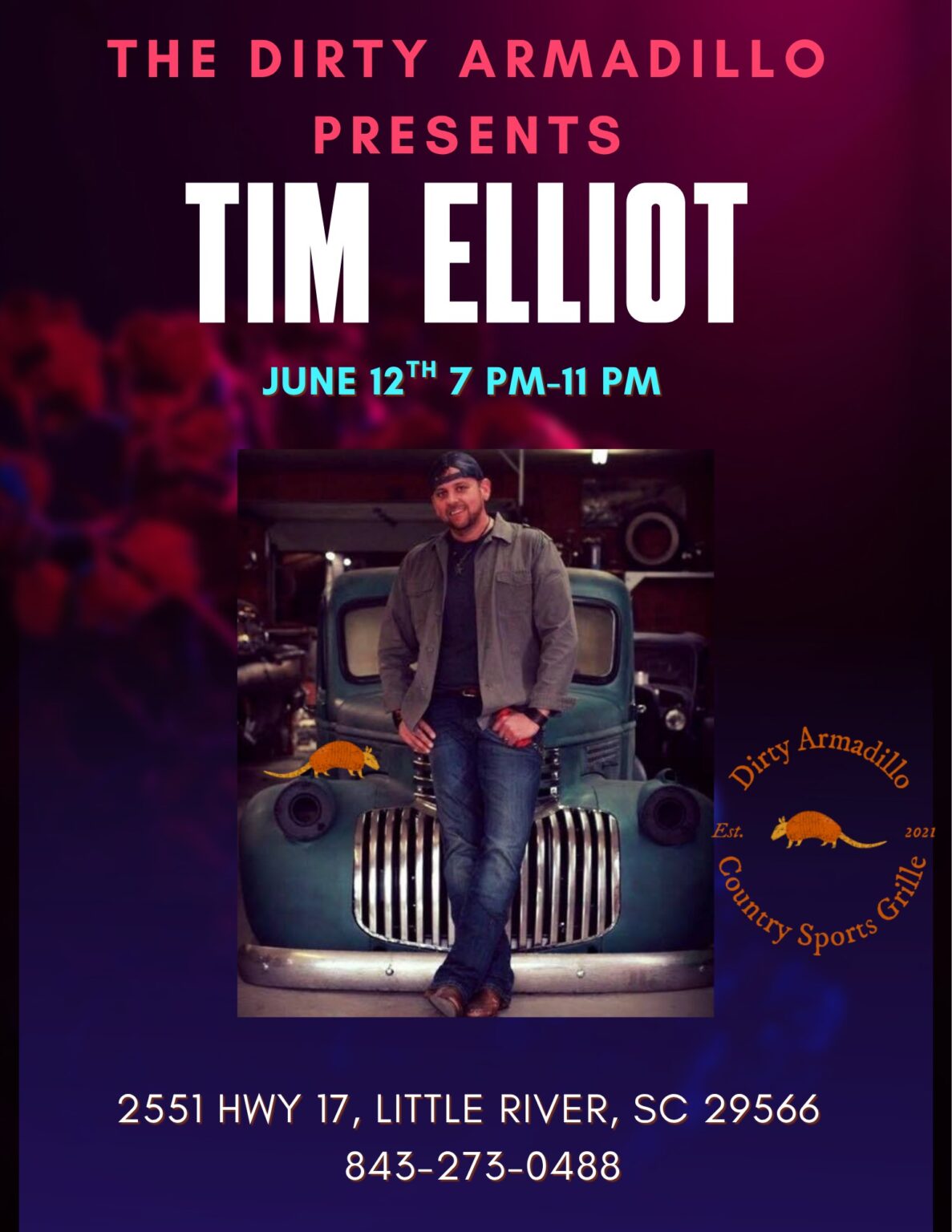 Events - The Dirty Armadillo